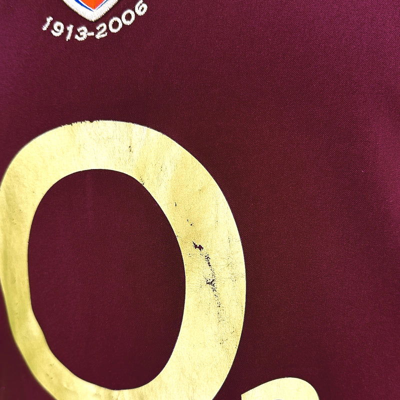 2005-06 Arsenal Home Shirt Henry 14 Highbury Final Game [Excellent] XL ...