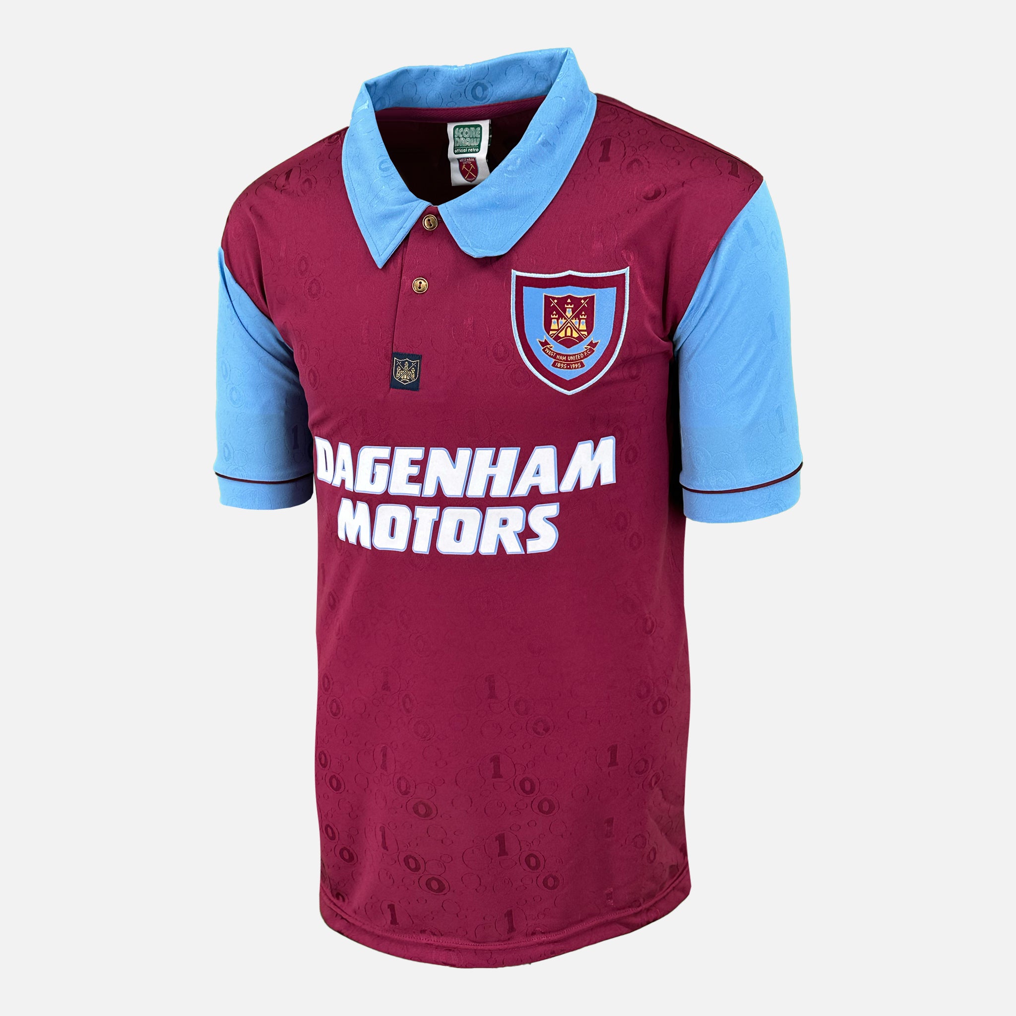 Paolo Di Canio Signed West Ham United Shirt 1995 Home [10] – The Vault
