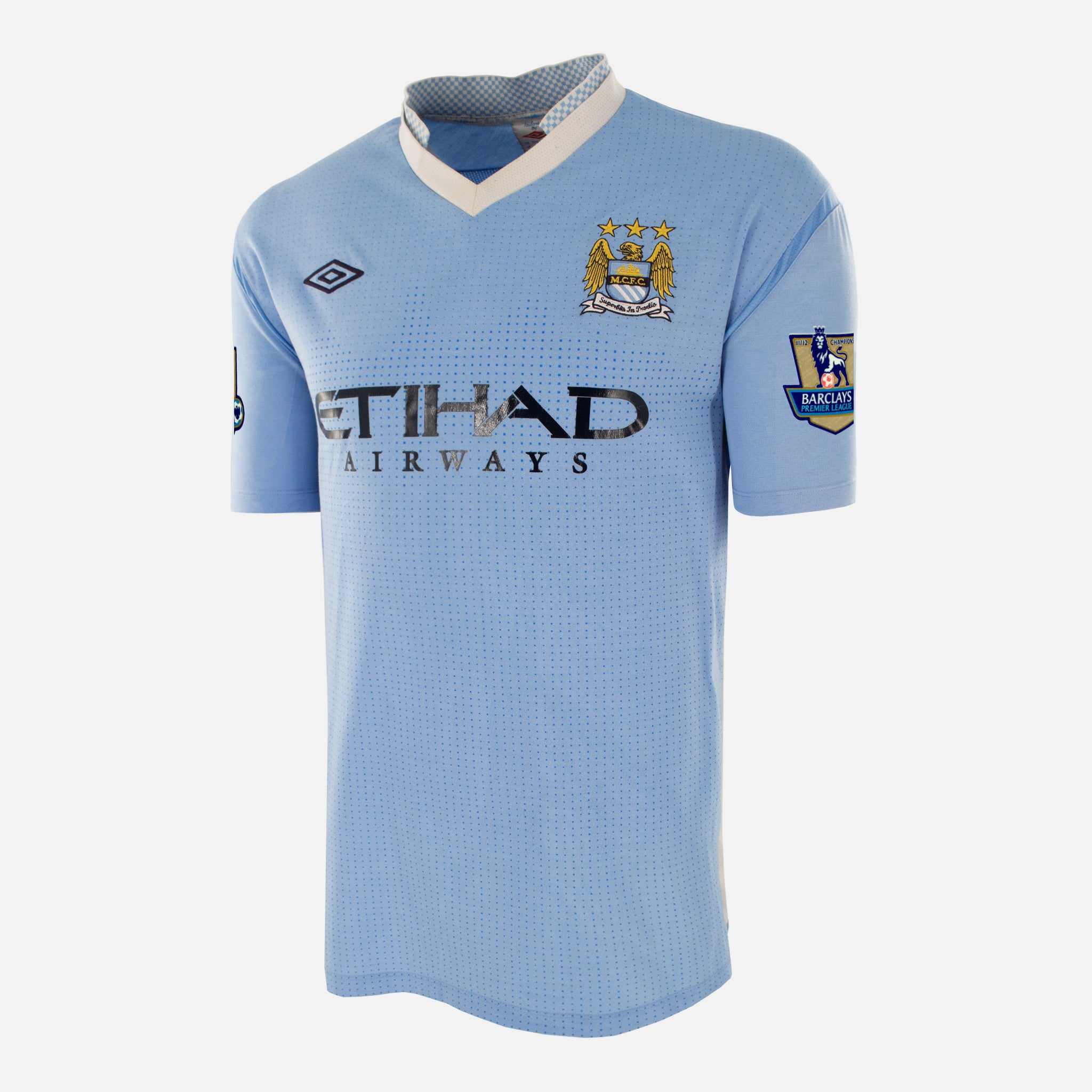 2011-12 Manchester City Home Shirt Champions 12 Edition [Perfect] XXL
