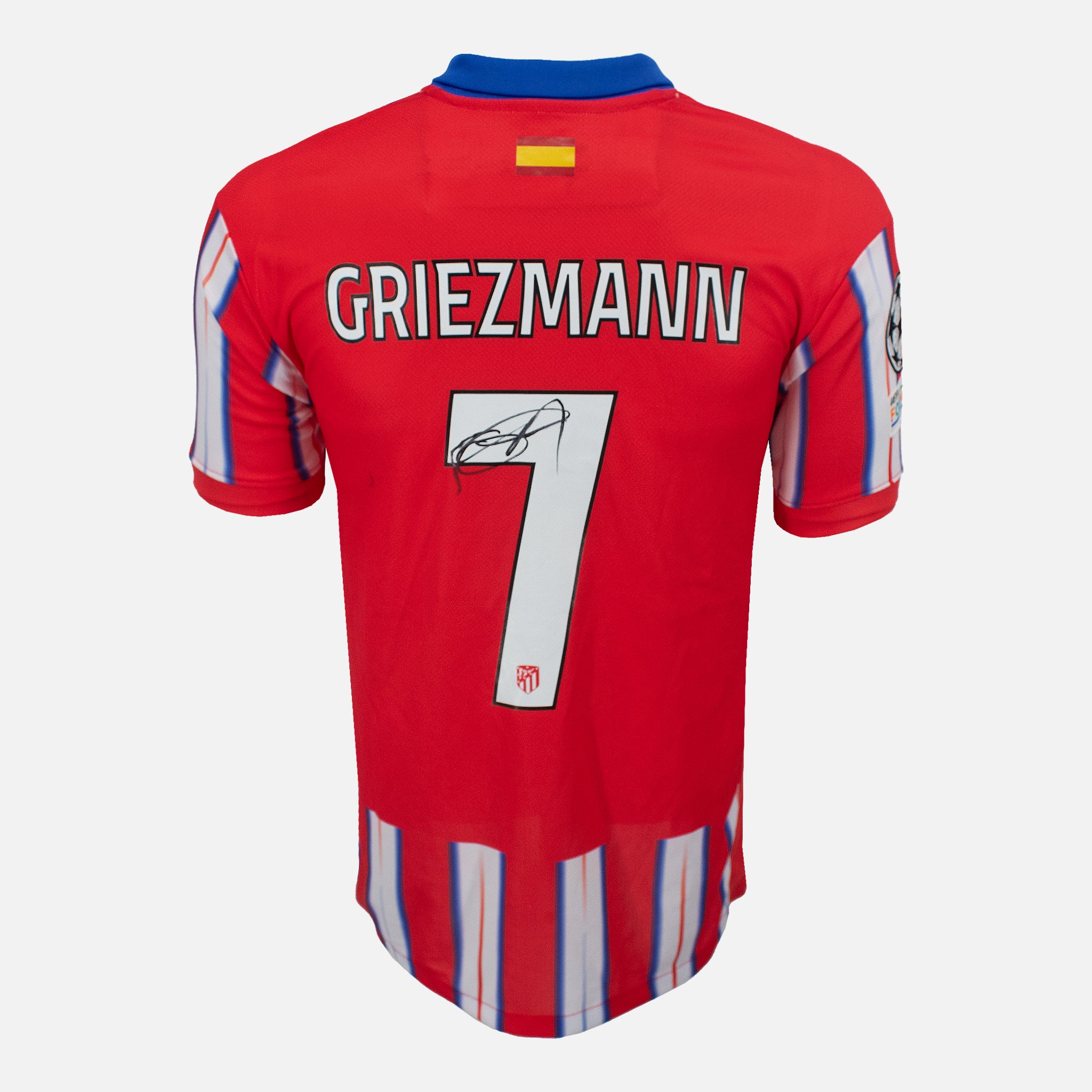 Antoine Griezmann Signed Atletico Madrid Shirt 2024-25 Home [7]
