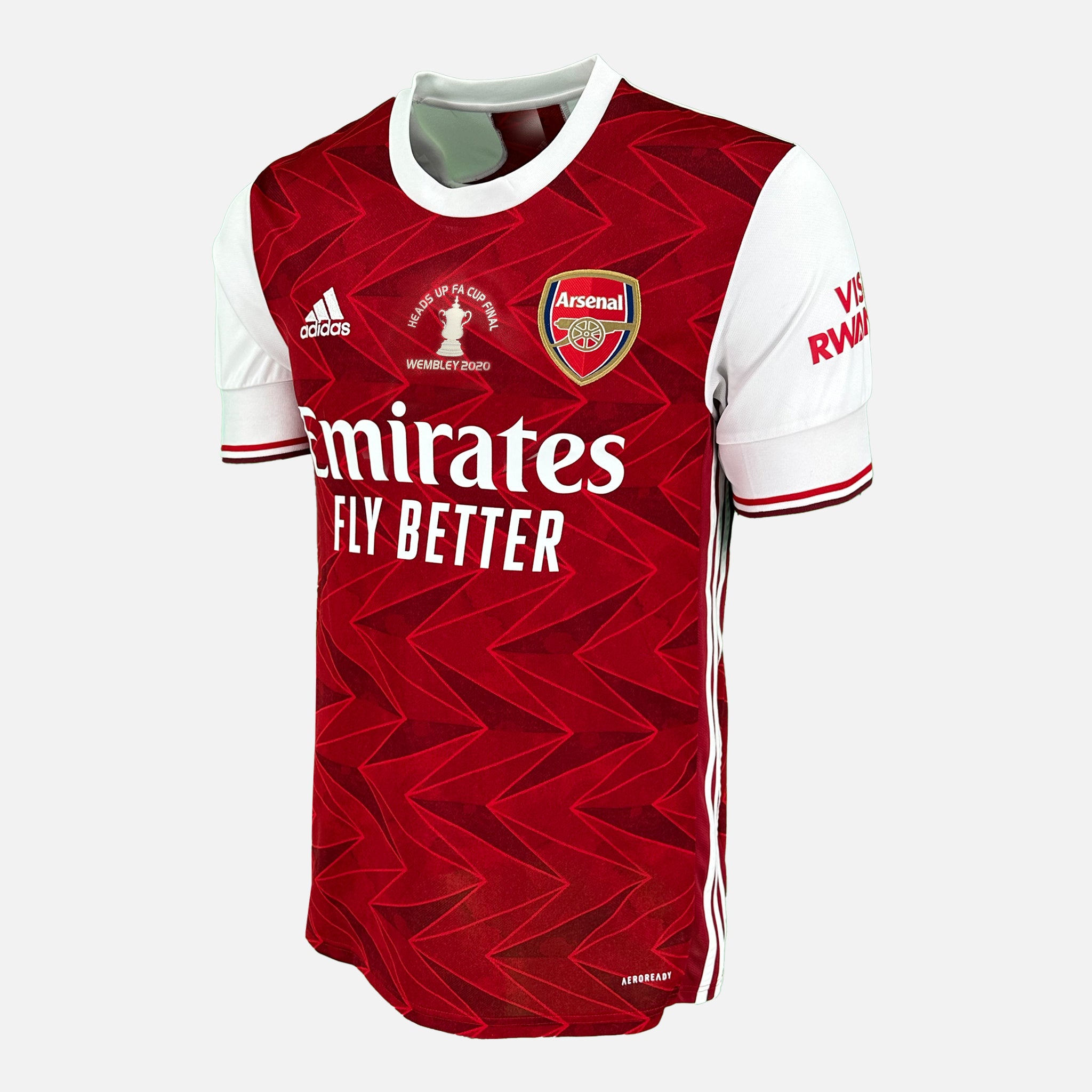 Arsenal 2020 FA Cup Final Home Shirt Forward 14