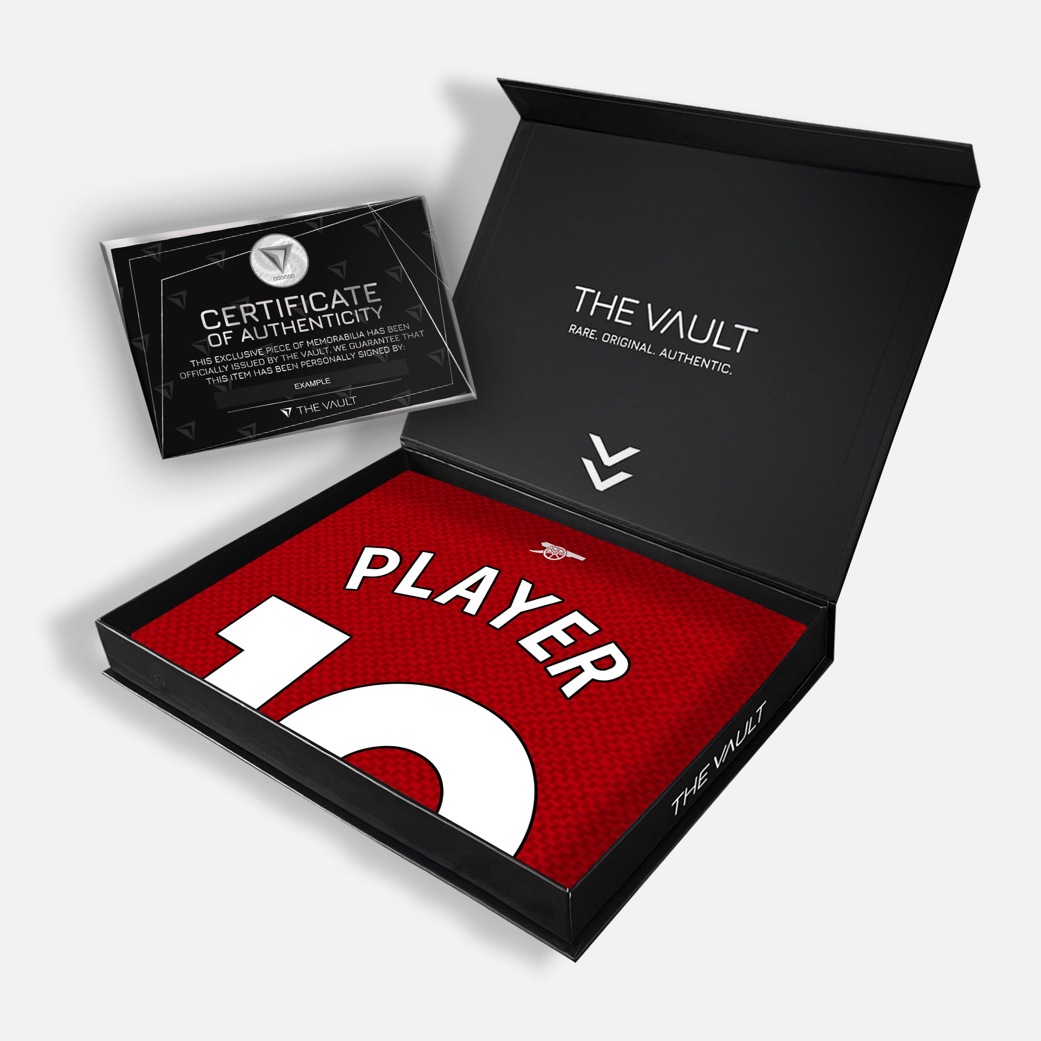 Gabriel Jesus Signed Arsenal Shirt 2023-24 Home [Front]