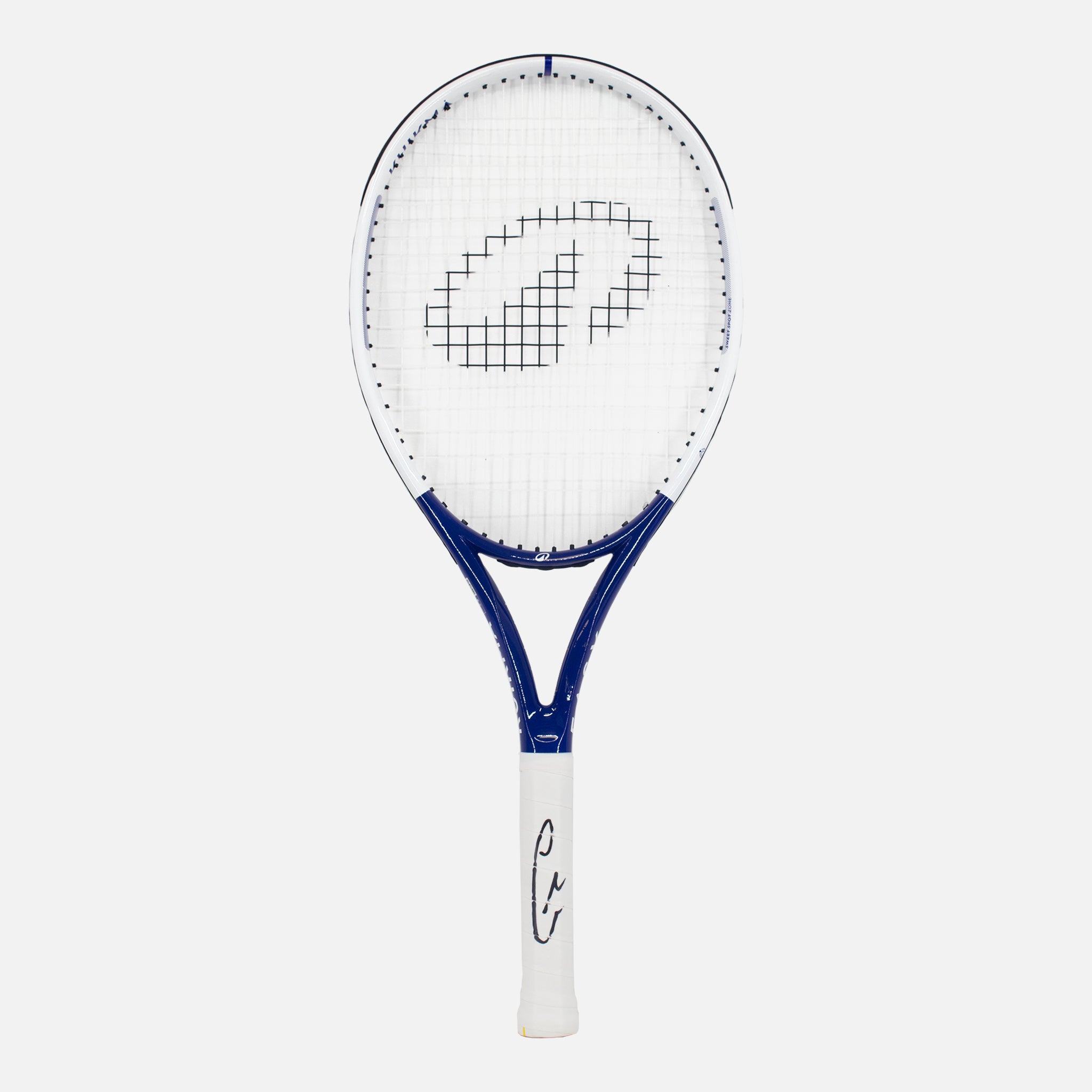 Carlos Alcaraz Signed Tennis Racket Blue/White