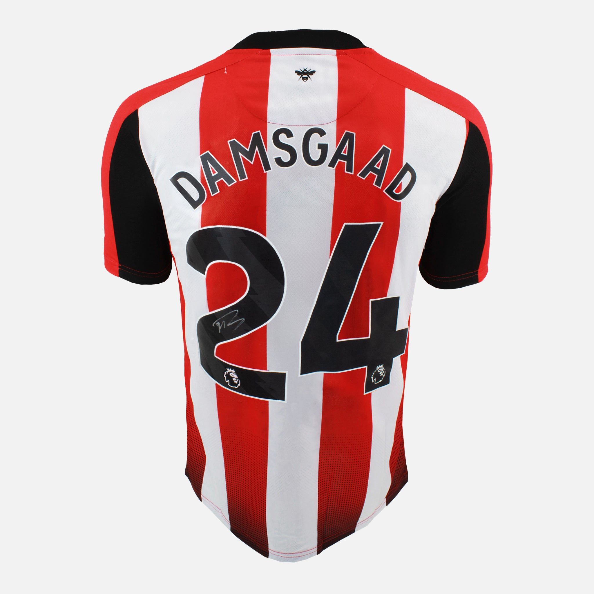 Mikkel Damsgaard Signed Brentford Shirt | Vault Verified