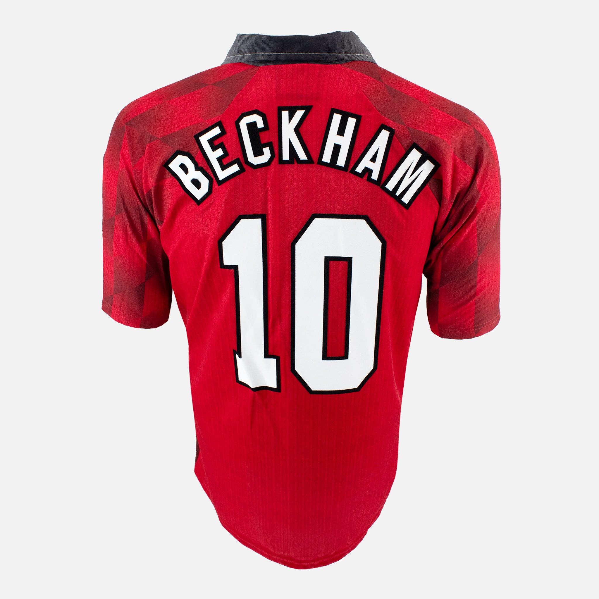 David Beckham Signed Manchester United Shirt 1996-98 Home [Front]