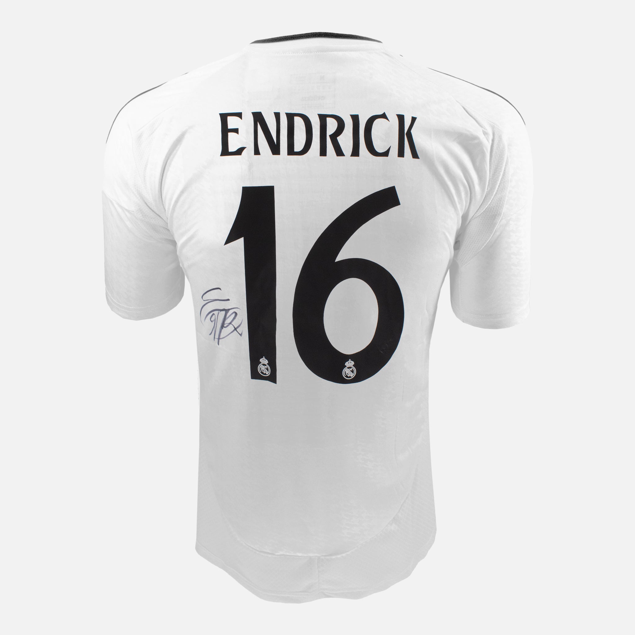 Endrick Signed Real Madrid Shirt 2024-25 Home [16]