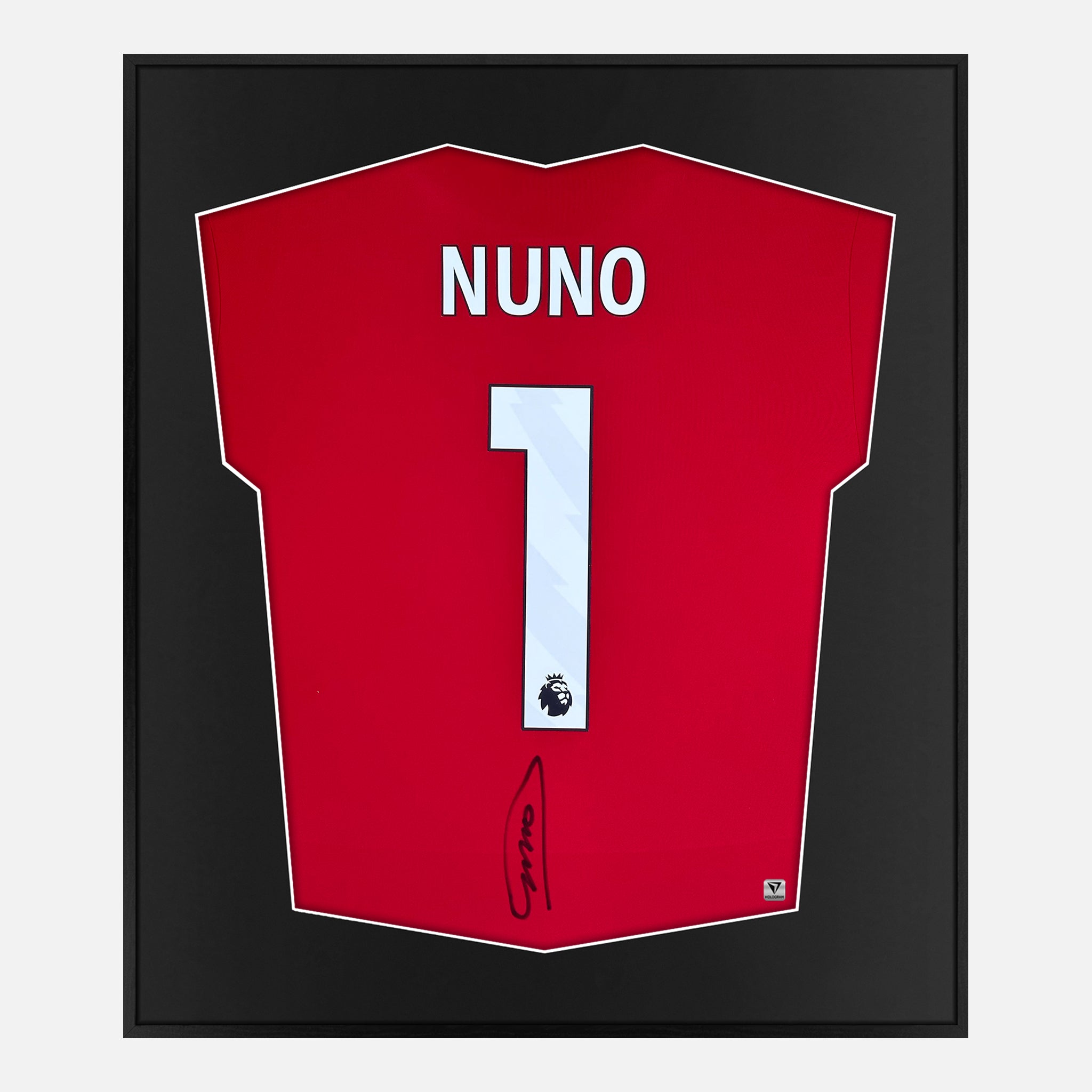 Framed Nuno Espírito Santo Signed Shirt, Nottingham Forest Manager [Li