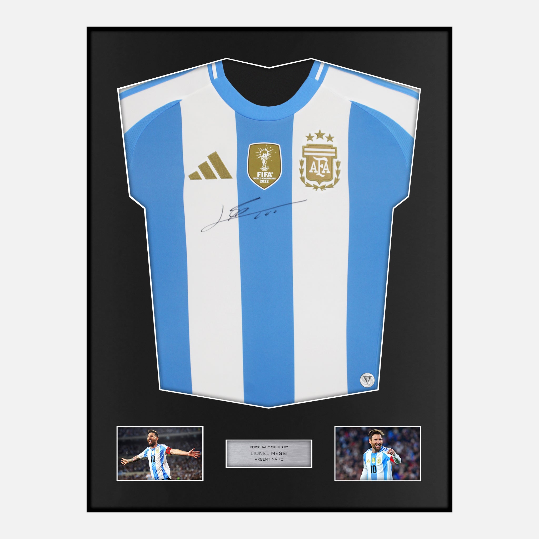Framed Lionel Messi Signed Argentina Shirt | Classic