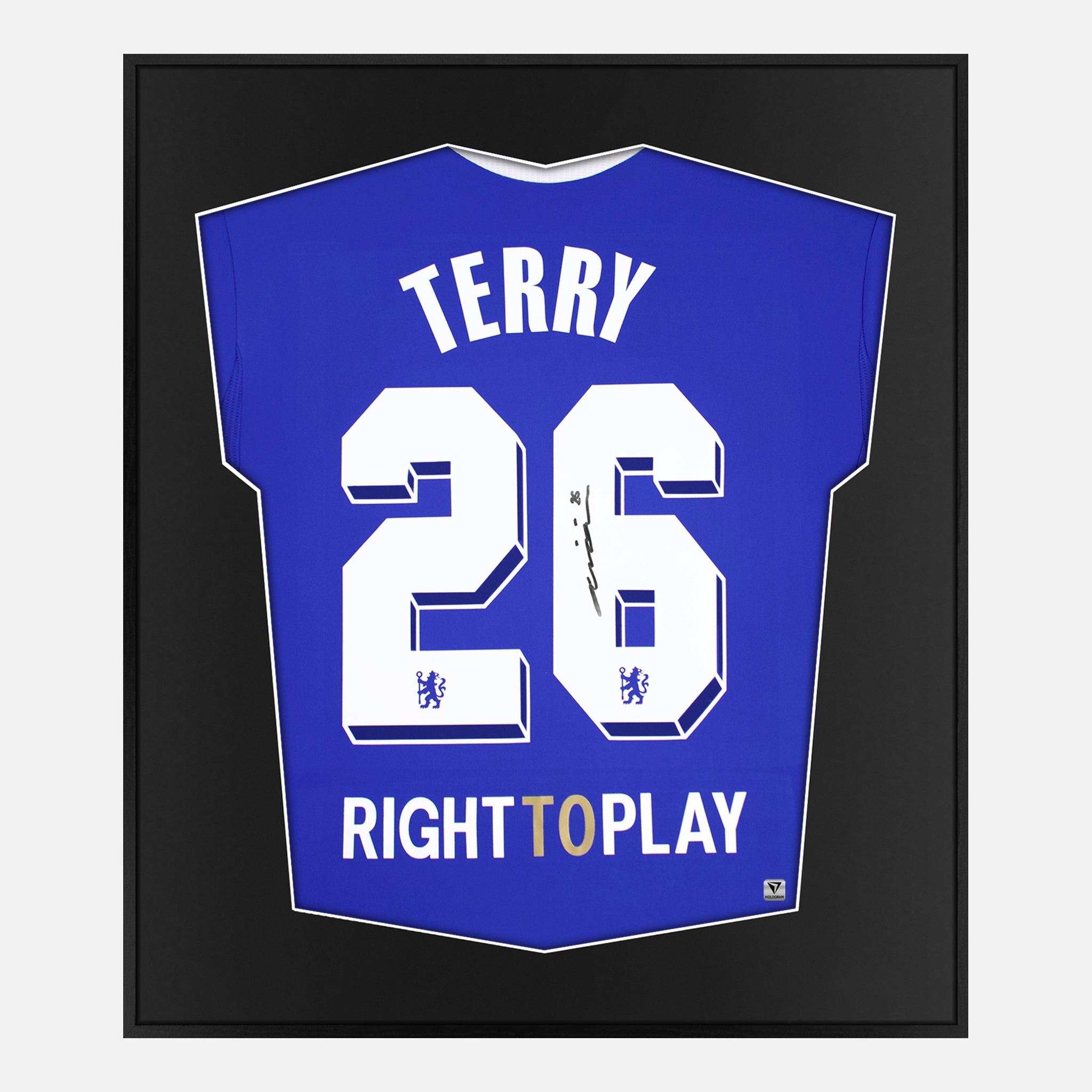 Framed John Terry Signed Chelsea Shirt | Lite