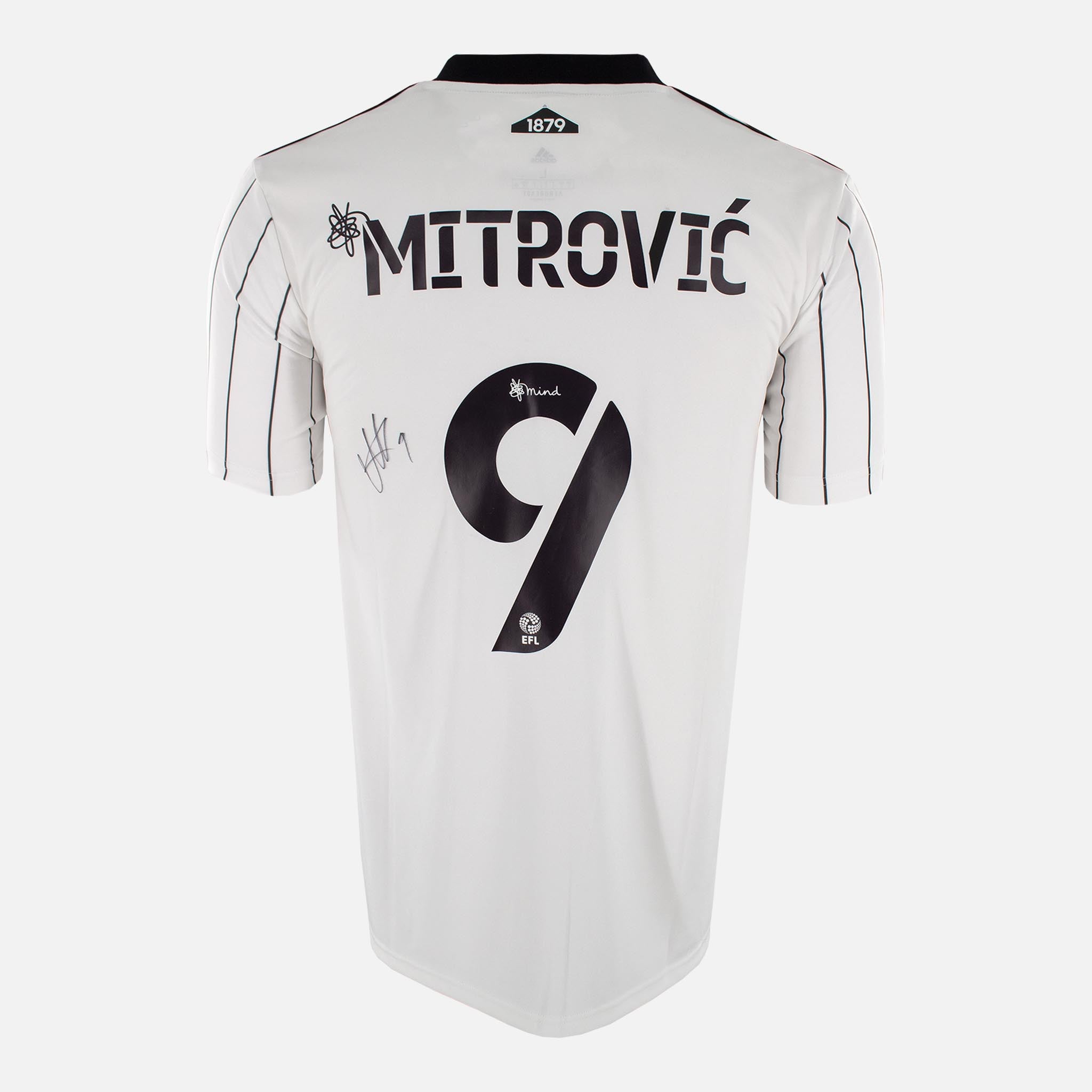 Framed Aleksandar Mitrović Signed Fulham Shirt | Lite