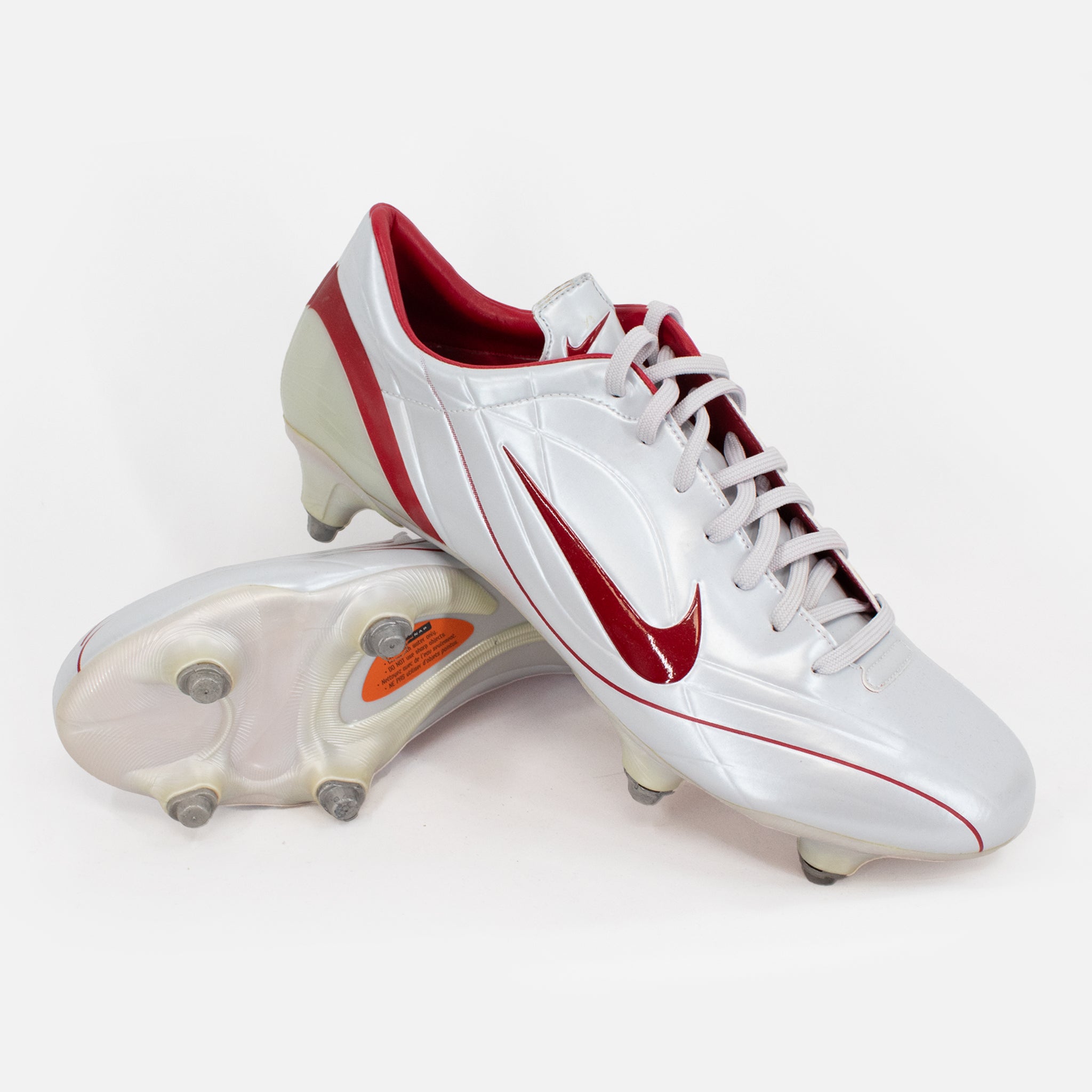 Nike Mercurial Vapor II SG Boots | White/Red
