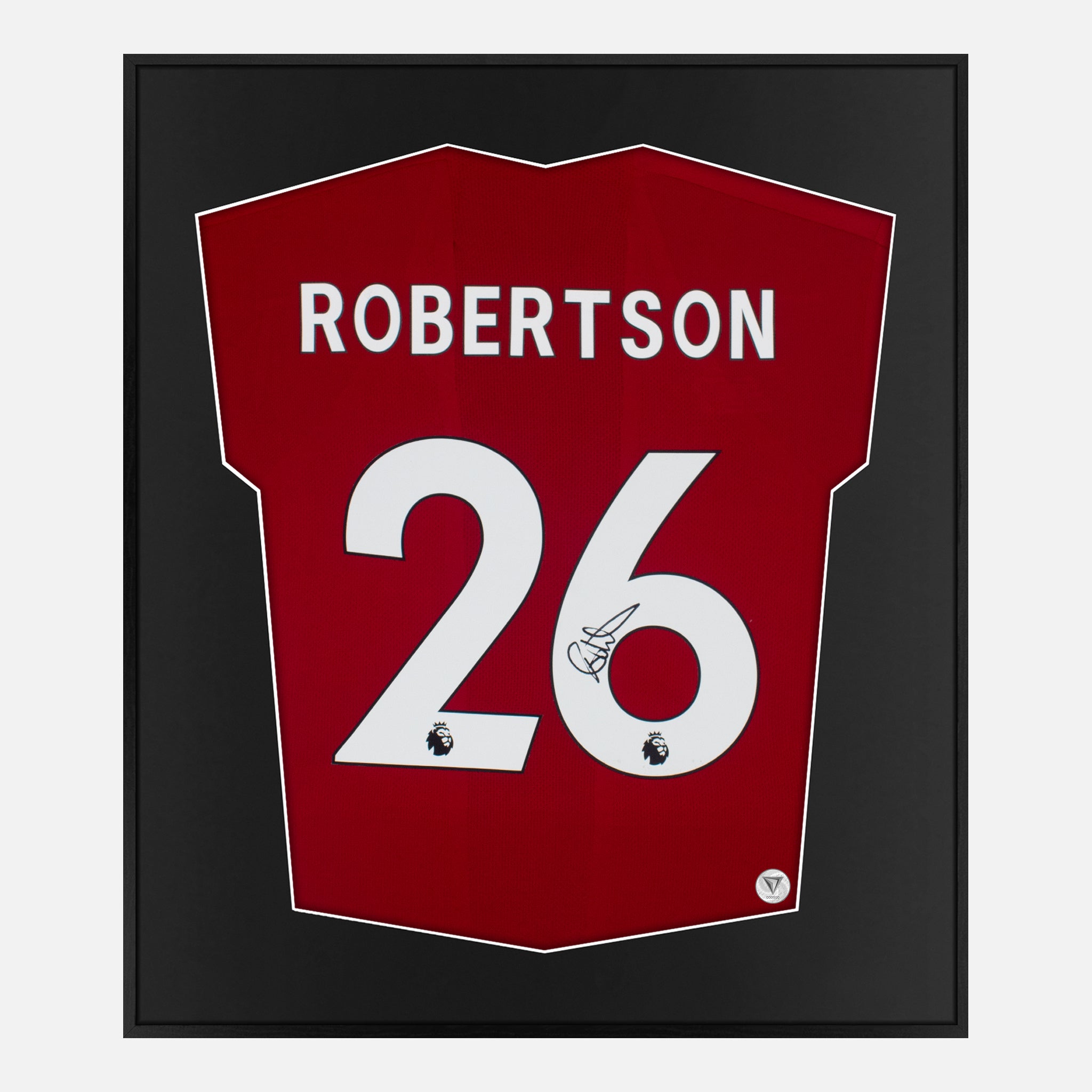 Framed Andrew Robertson Signed Liverpool Shirt | Lite
