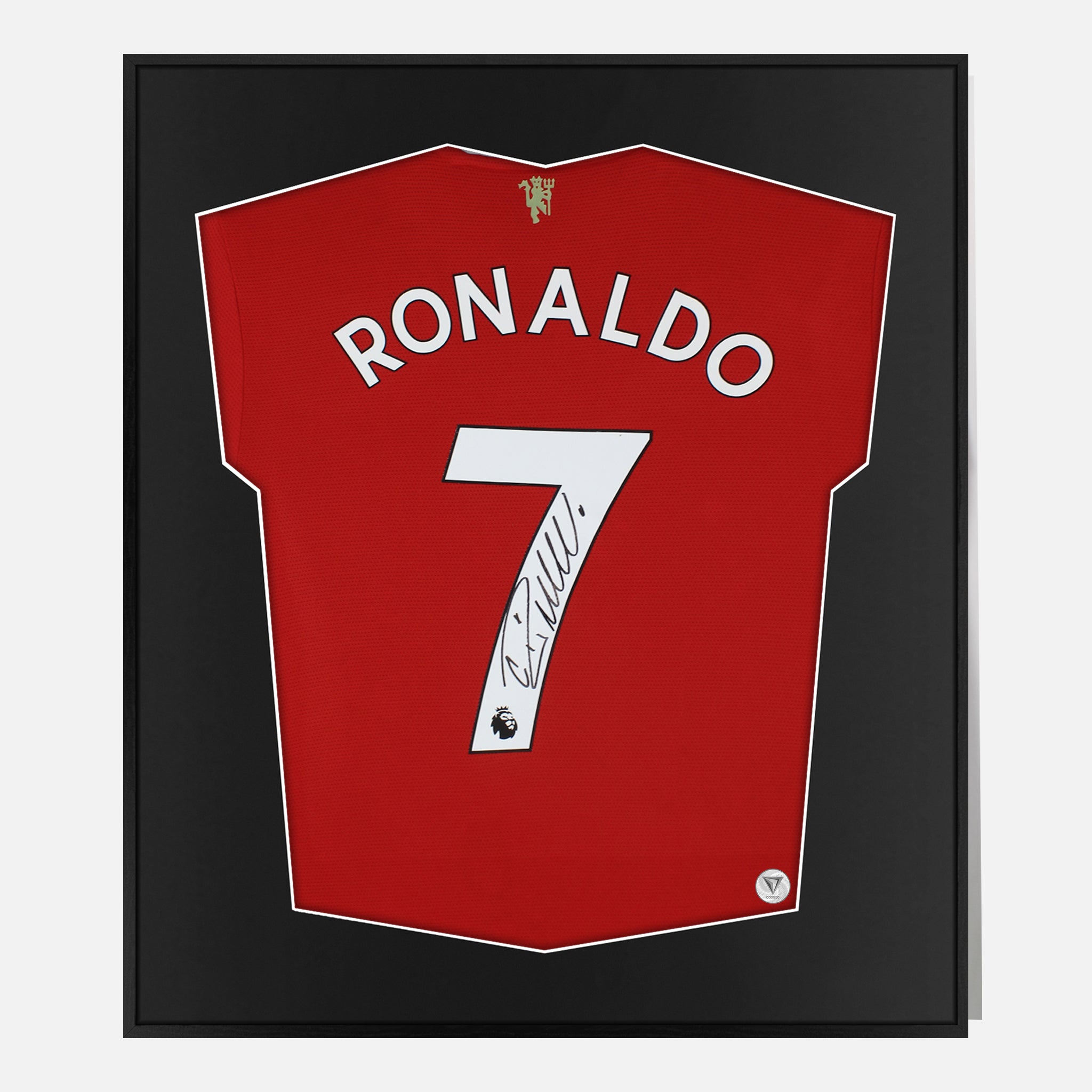 Framed Ronaldo Signed Shirt, Manchester United Return [Lite]