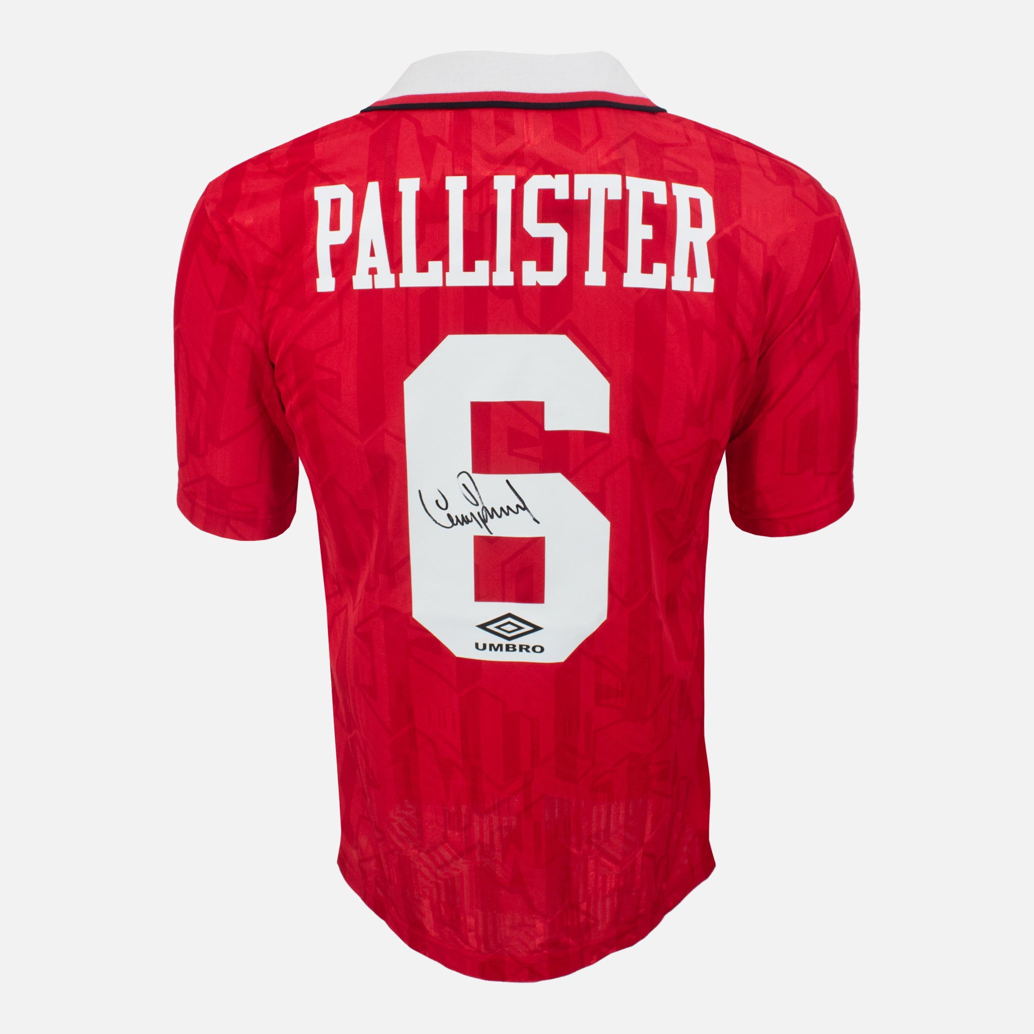 Gary Pallister Signed Manchester United Shirt | Vault Verified
