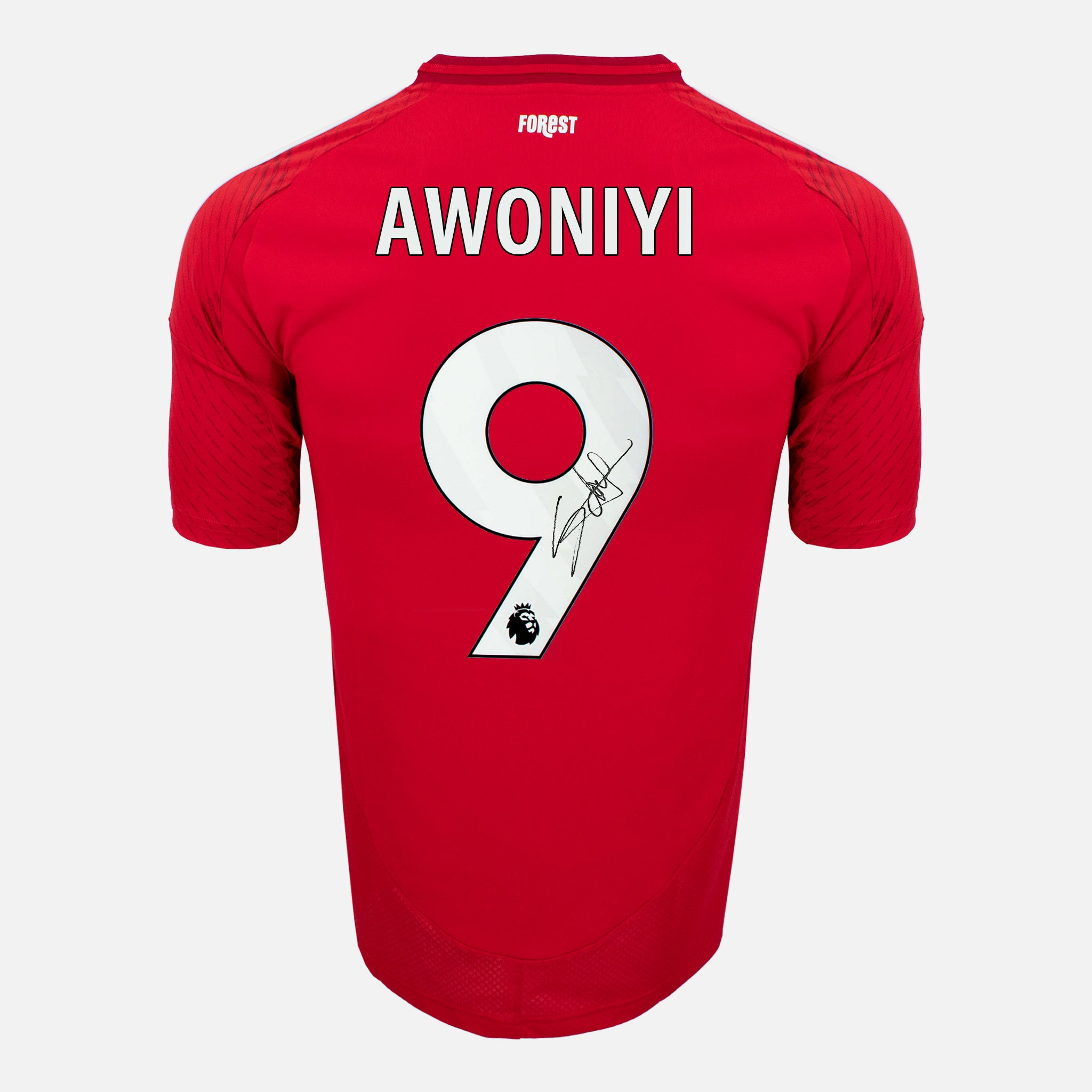 Taiwo Awoniyi Signed Nottingham Forest Shirt 2024-25 Home [22]