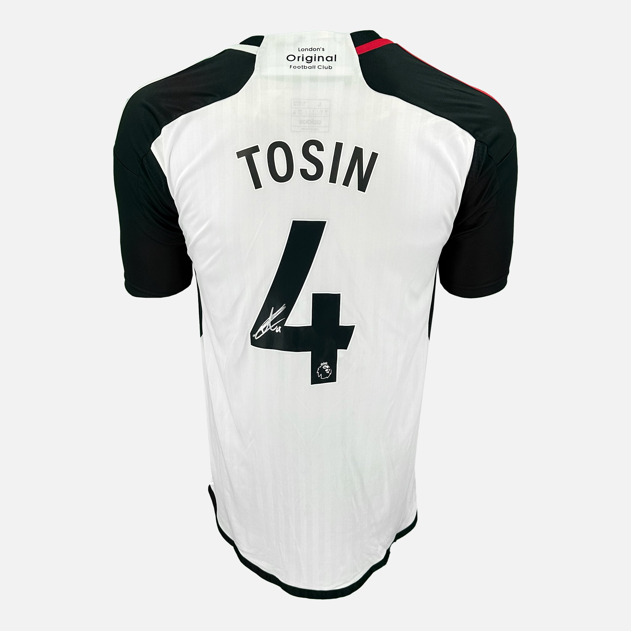 Tosin Adarabioyo Signed Fulham Shirt | Vault Verified