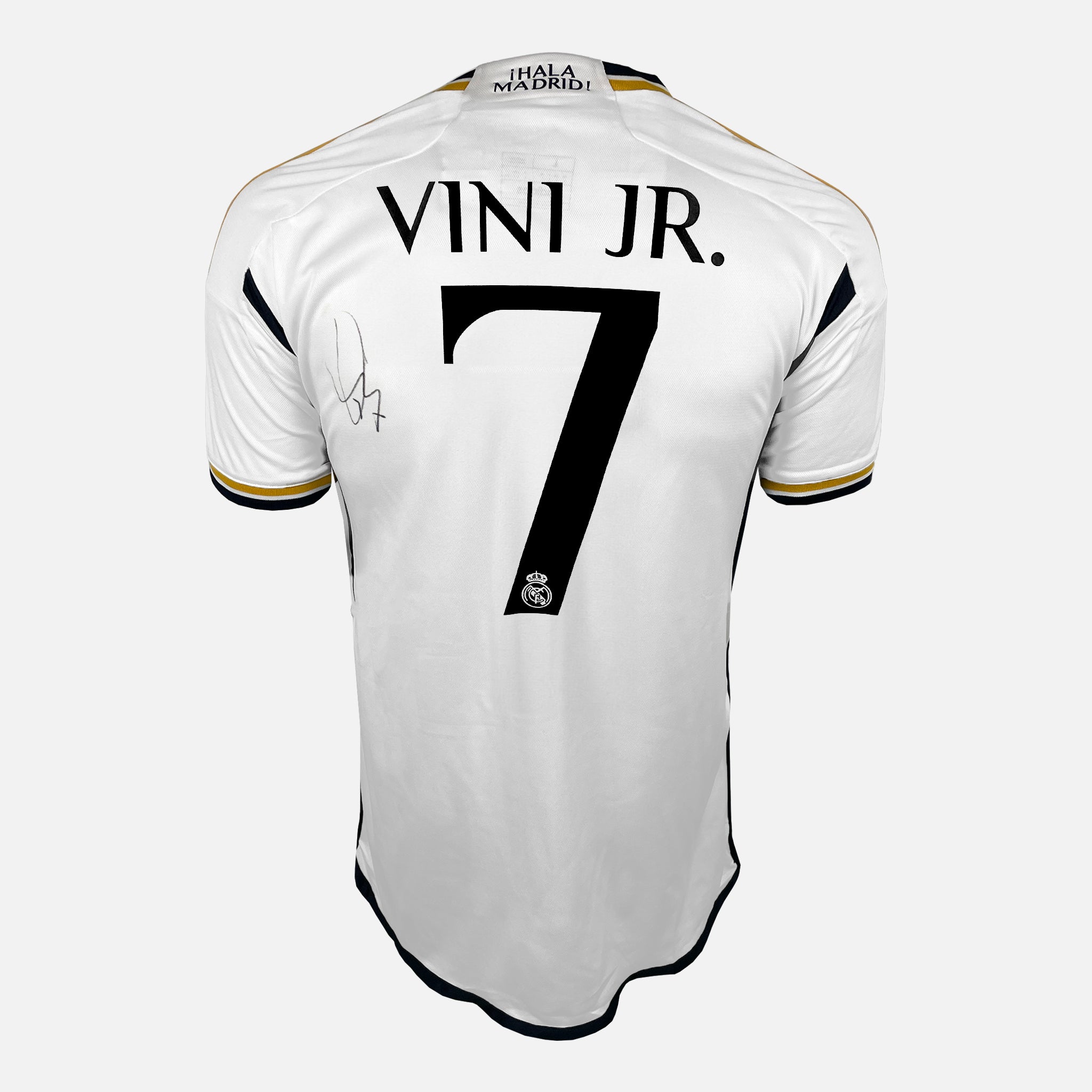 Vinicius Junior Signed Real Madrid Shirt 2023-24 Home [7] – The Vault