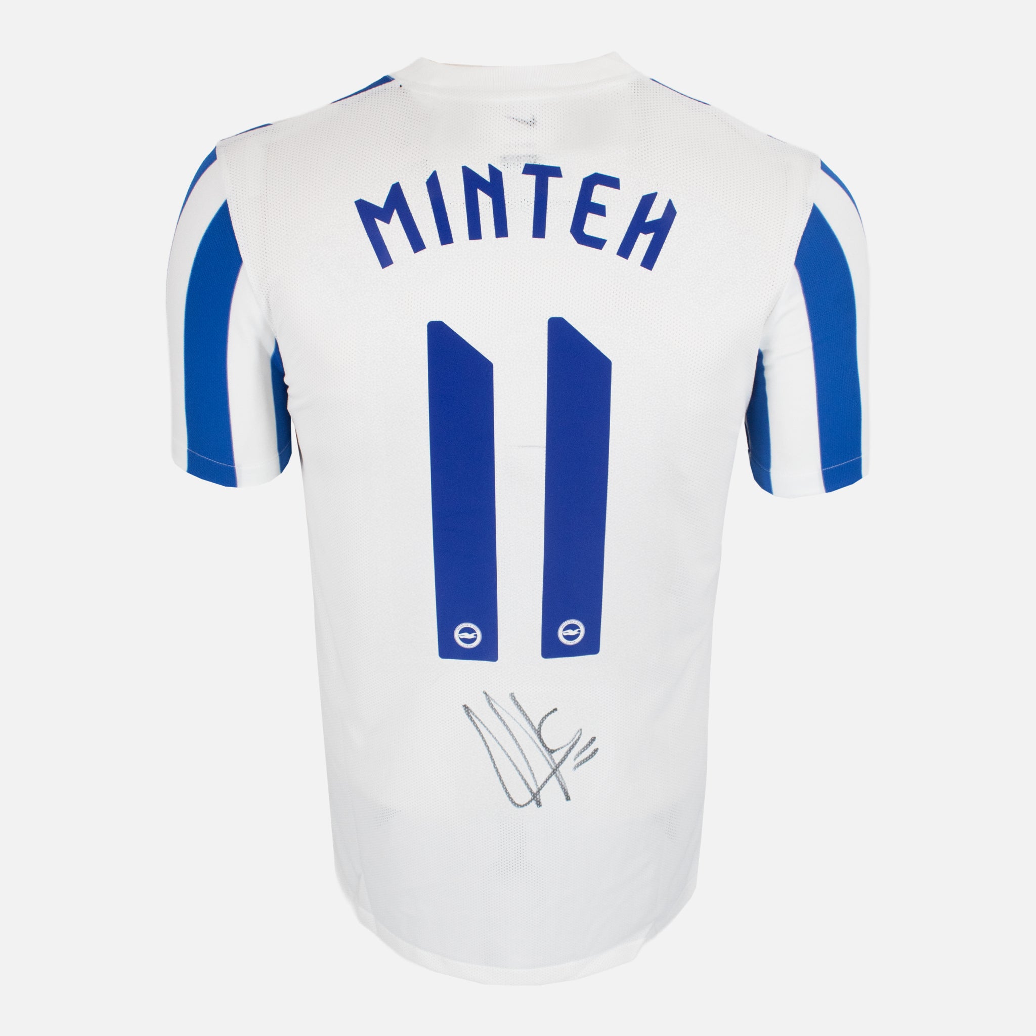 Yankuba Minteh Signed Brighton & Hove Albion Shirt [11]