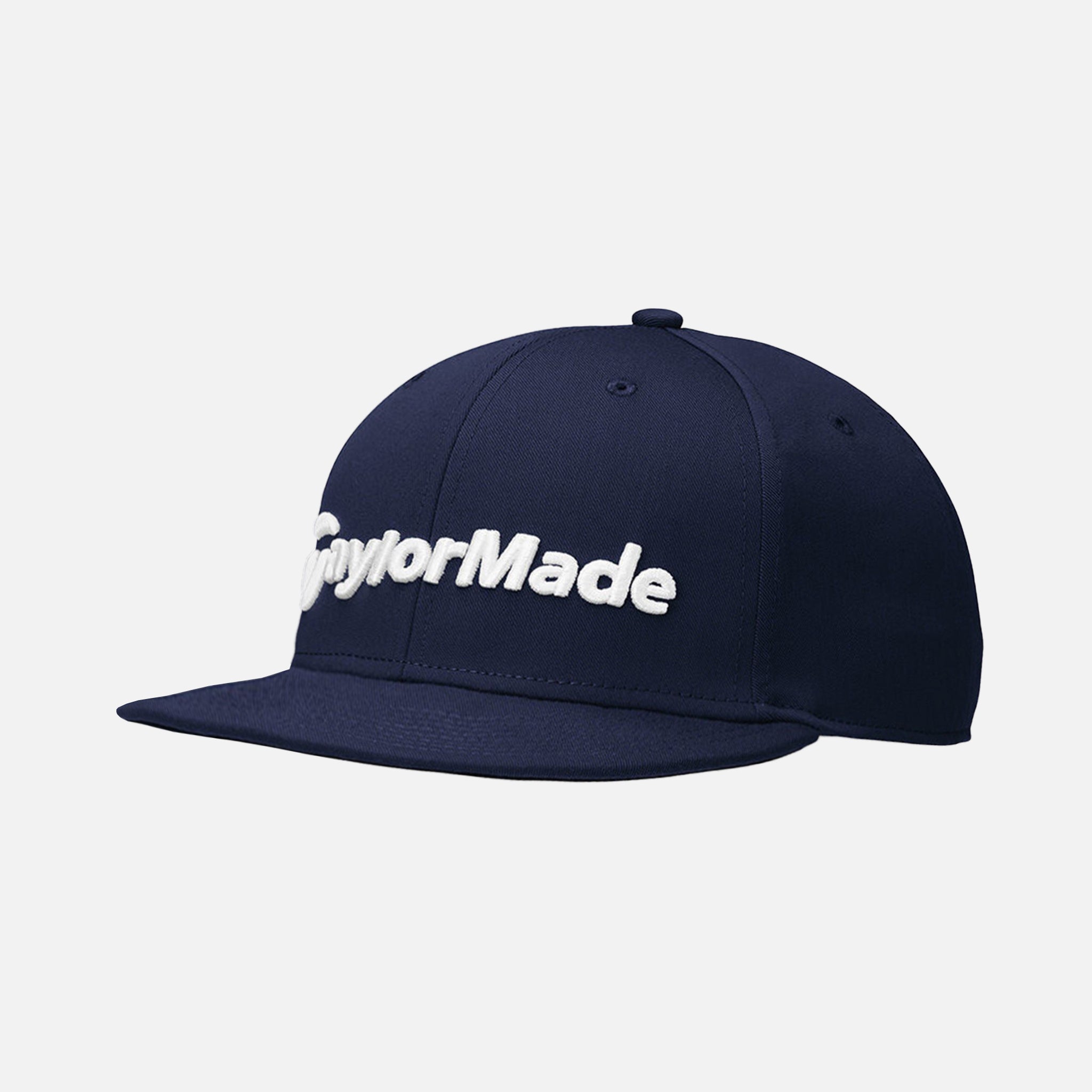 TaylorMade Flatbill Snapback Golf Cap | Navy