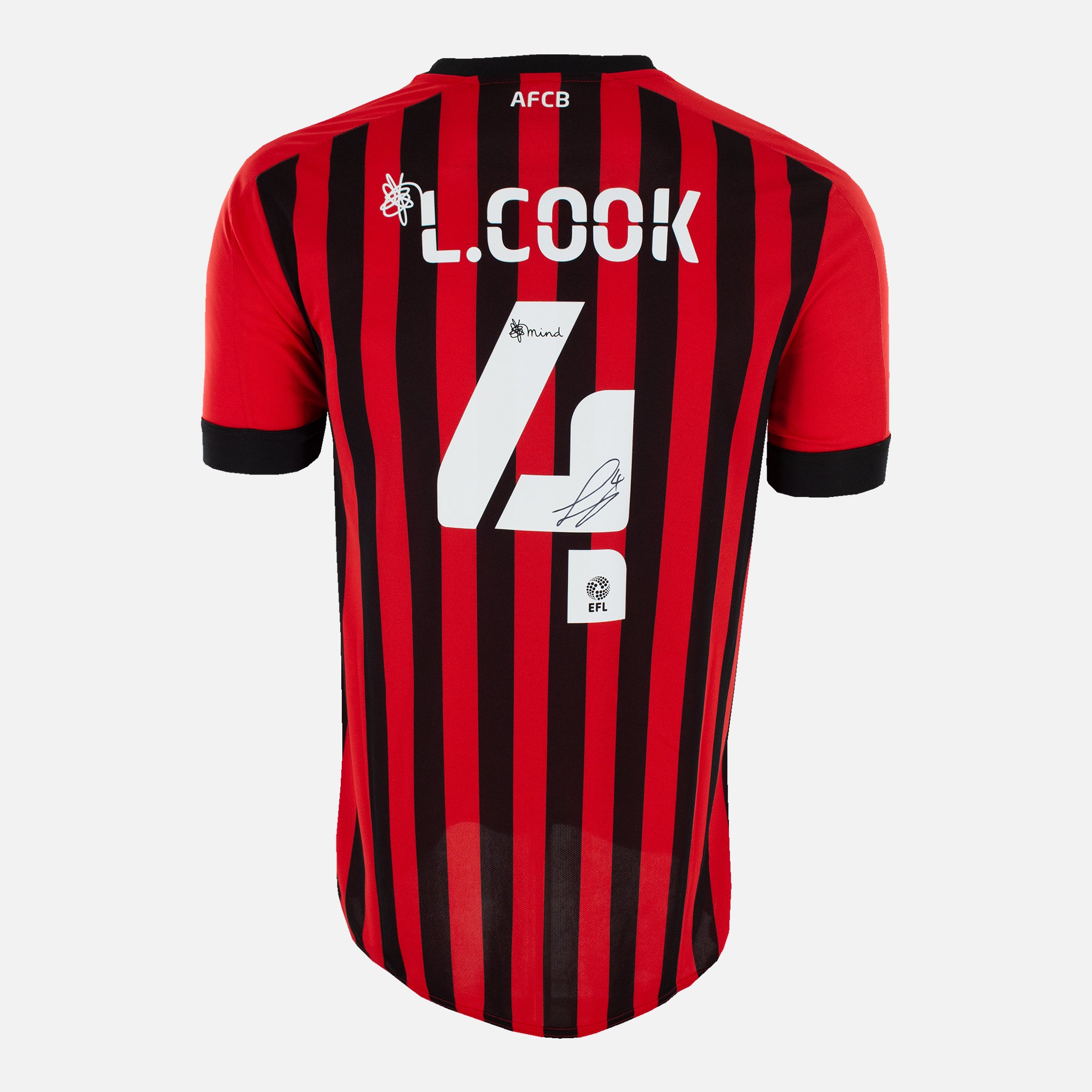 Lewis Cook Signed Bournemouth Shirt 2021-22 Home [4]