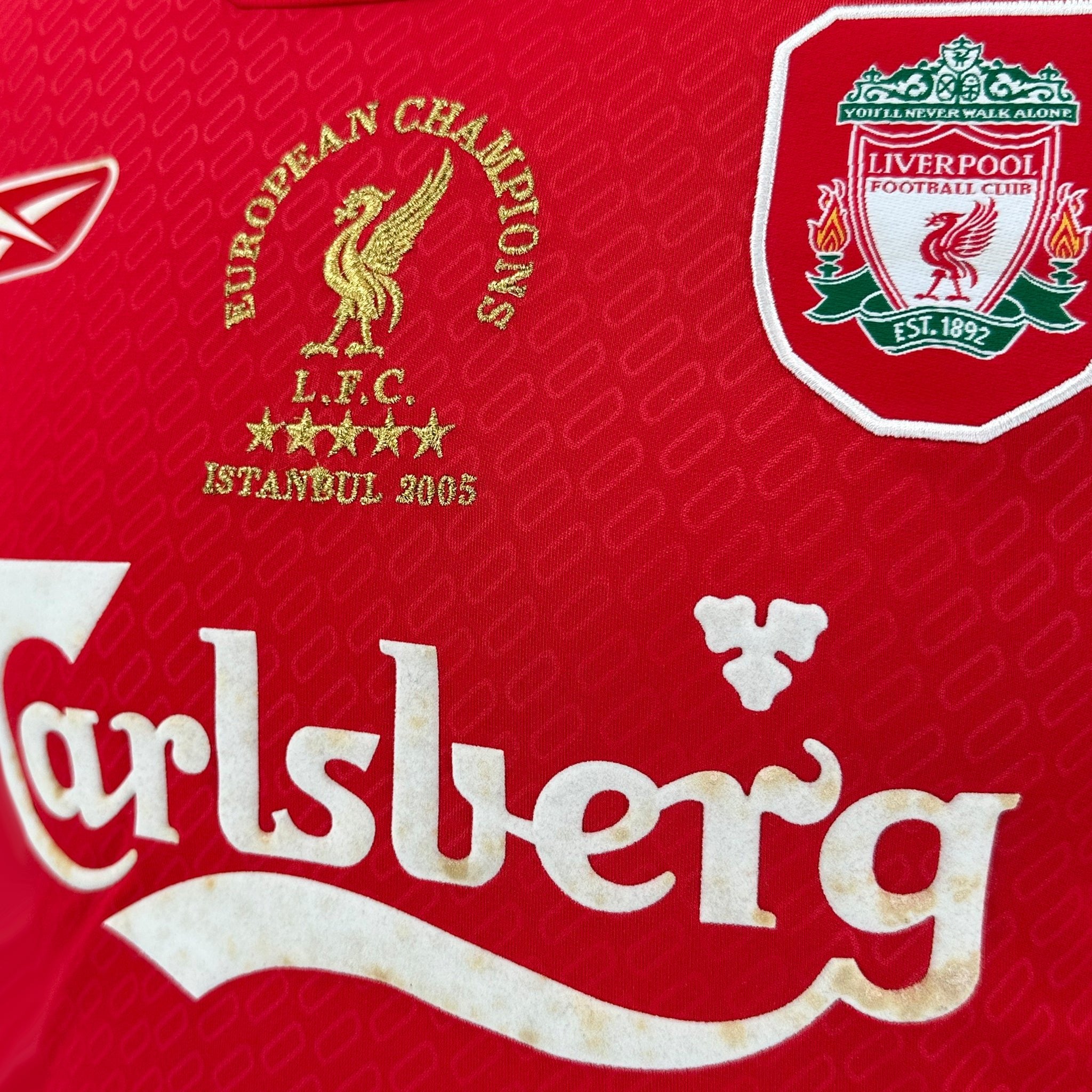 Liverpool 2005 Istanbul Final Home Shirt | Reebok