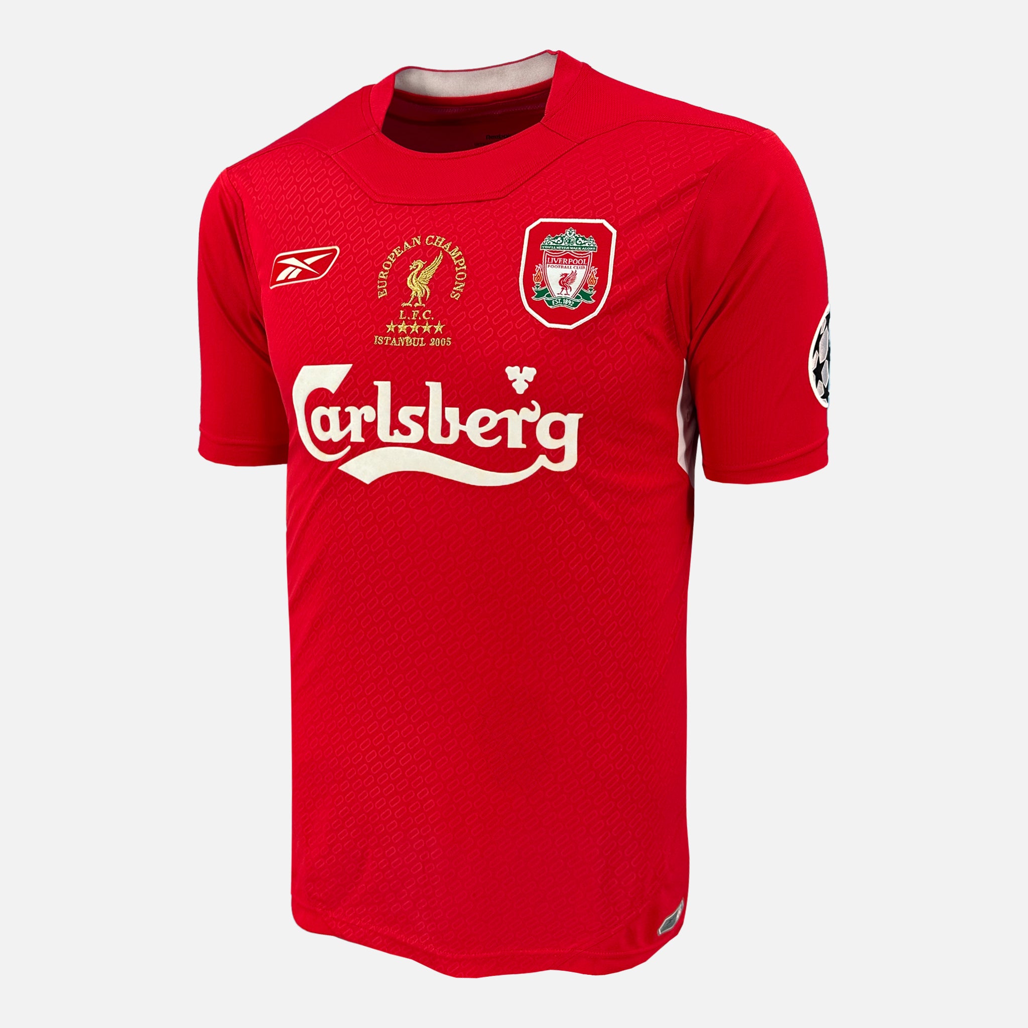 Liverpool 2005 Istanbul Final Home Shirt | Reebok